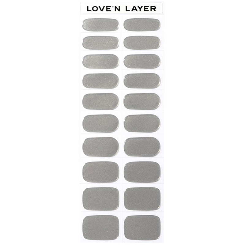 Hand Layers - Metallic Shiny Steel | SW28692