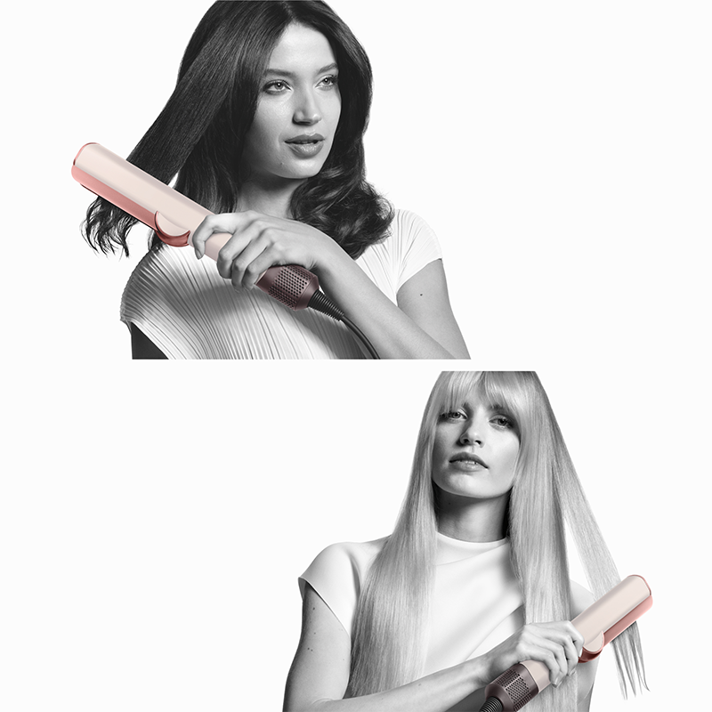 Dyson Airstrait™ Pink Rose Gold | Heat-Free Hair Straightener