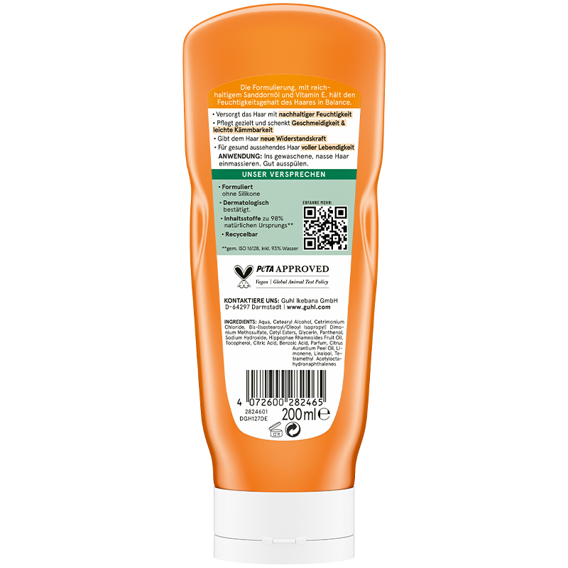 Guhl Feuchtigkeit & Glanz Spülung - Intensive Pflege