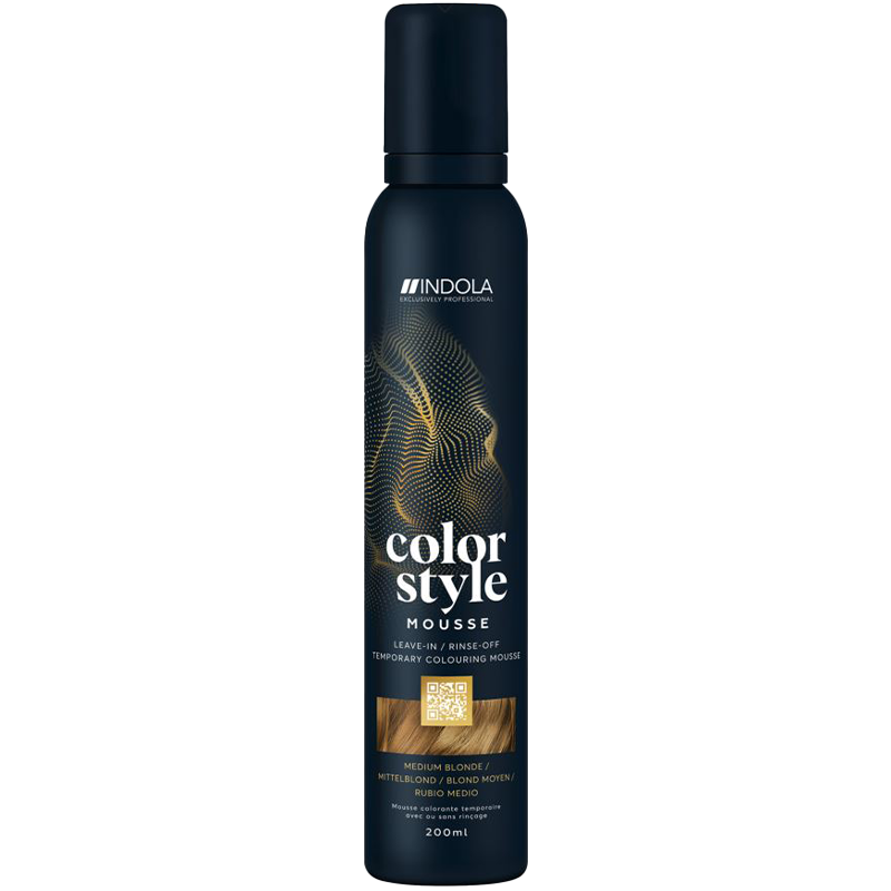Indola Color Style Mousse - Veganes Farb-Styling-Mousse