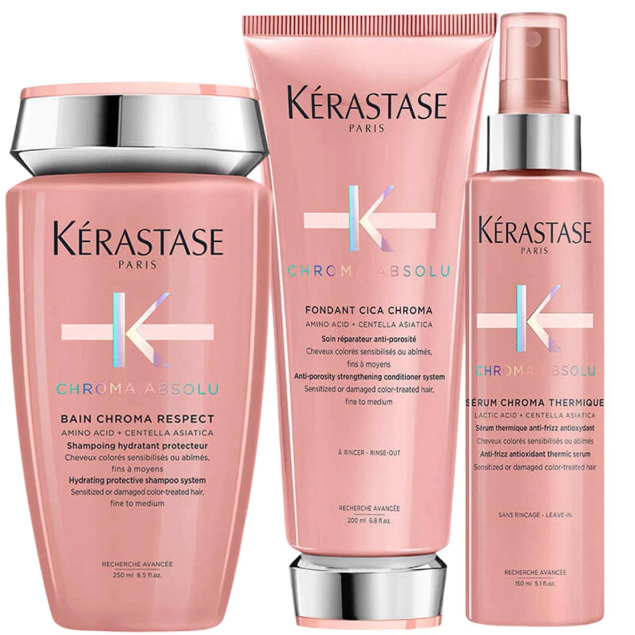 Chroma Absolu Long Time User Set - 810 ml - Kérastase - clickandcare.ch